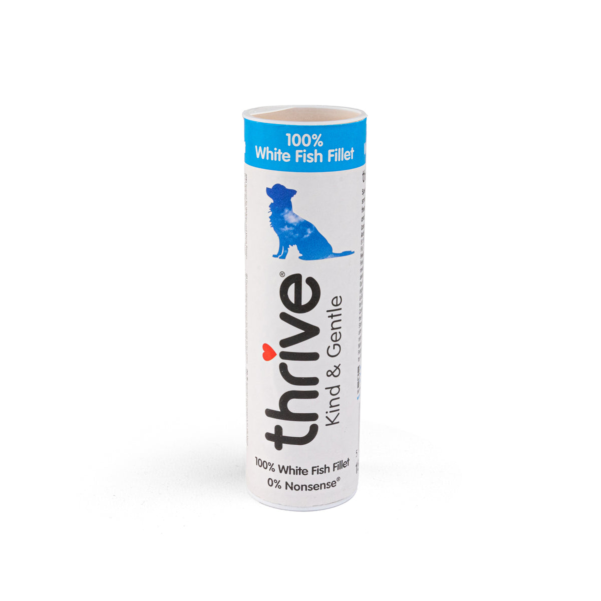 Kind & Gentle 100% White Fish Fillet Dog Treats 15g Tube – Thrive