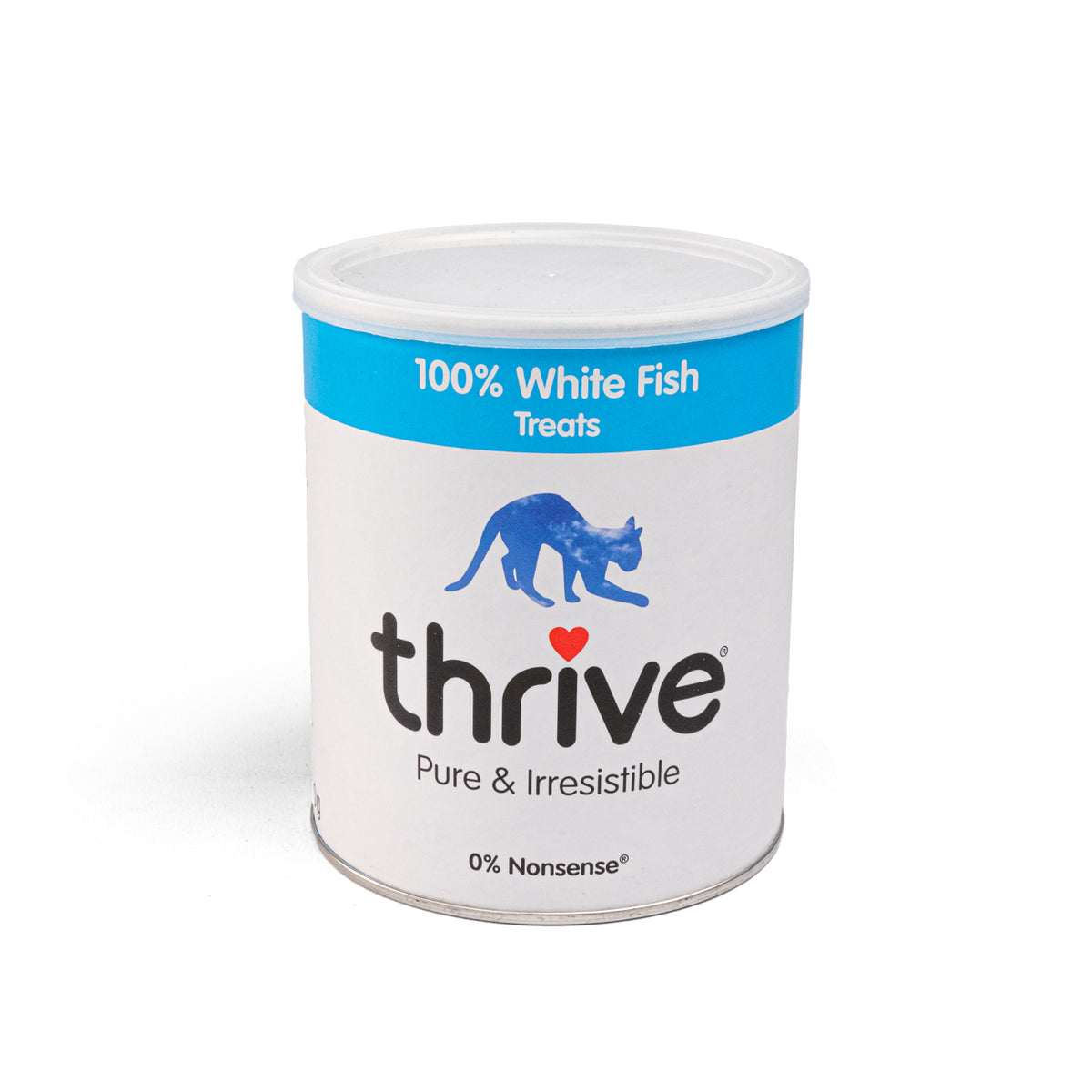 100% White Fish Fillet Cat Treats 110g Tube – Thrive